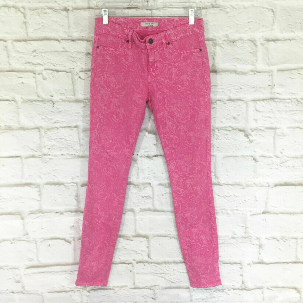 Rich & Skinny Pink Rose Legacy Skinny Jeans - Gem